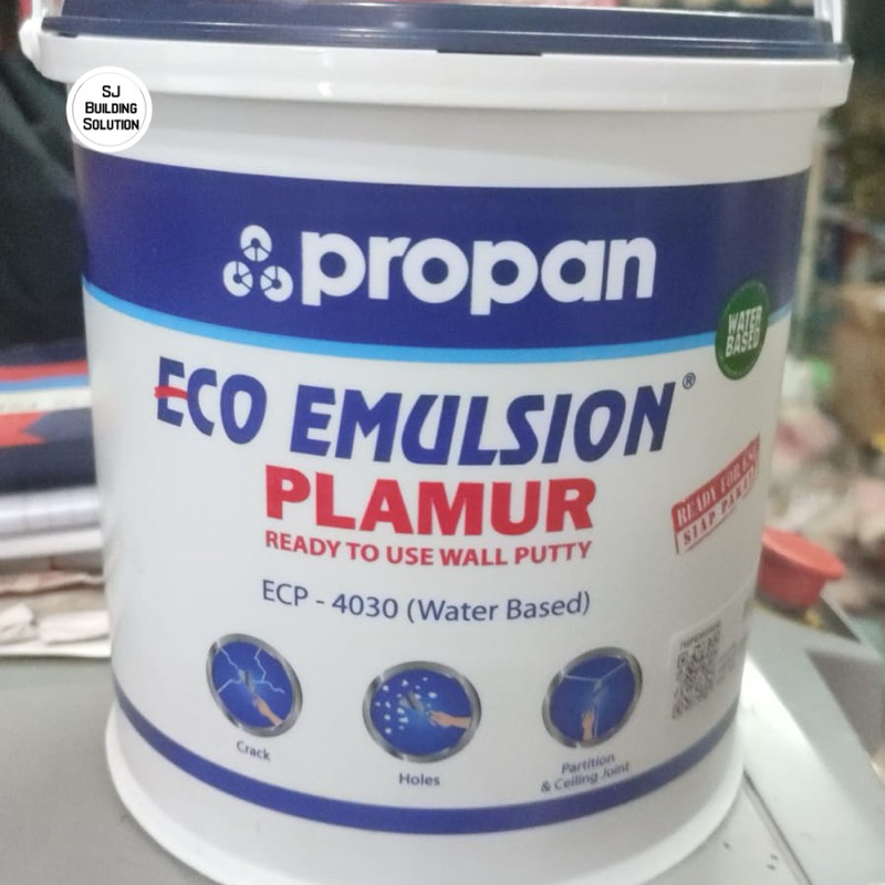 Jual cat dasar tembok propan eco emulsion plamur ECP-4030 5 kg | Shopee ...