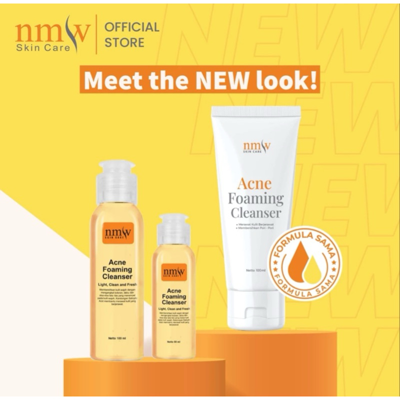 Jual NMW Acne Foaming Cleanser - 100ml | Shopee Indonesia