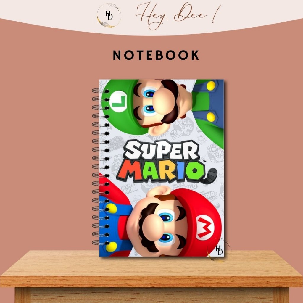 Jual HeyDee Notebook A5 Spiral SUPER MARIO BROS SERIES 1 | Shopee Indonesia