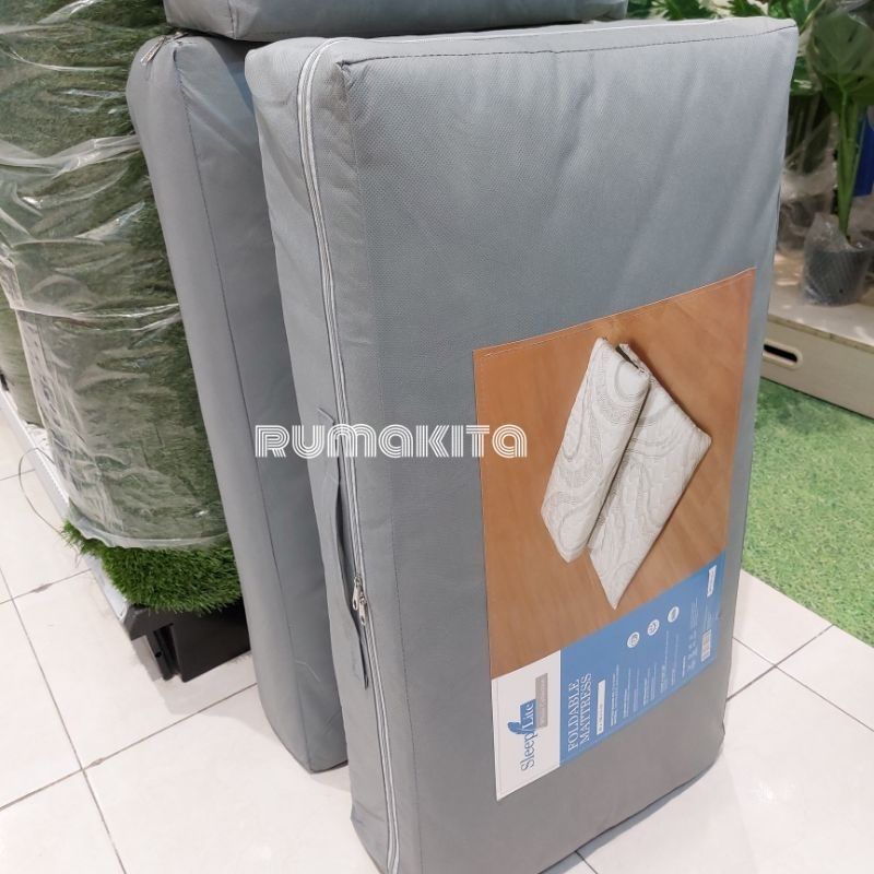 Jual Sleeplite foldable matrass kasur lipat 80x180x5 cm | Shopee Indonesia