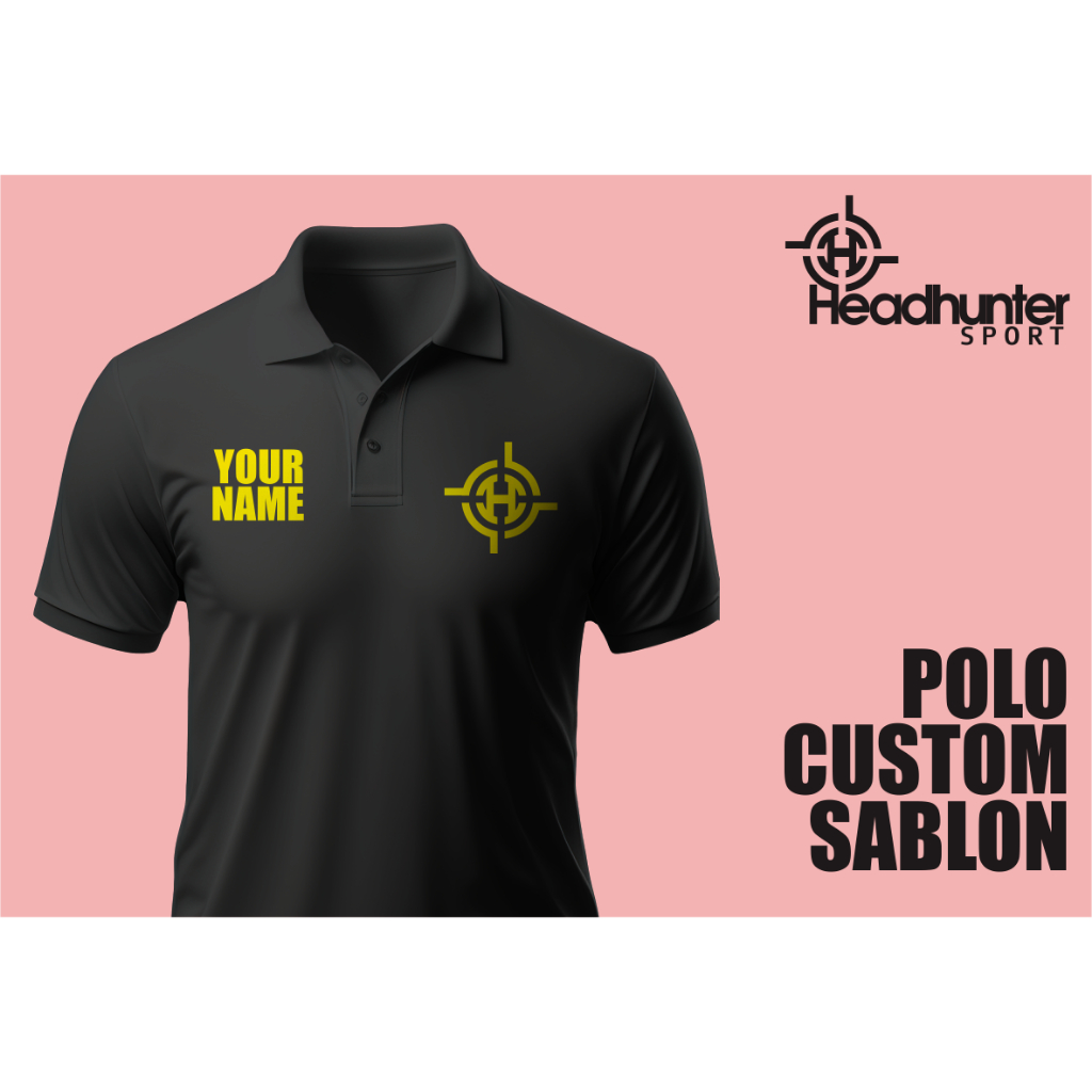 Jual POLO CUSTOM LOGO DAN TULISAN SUKA2. PALING MURAH ...