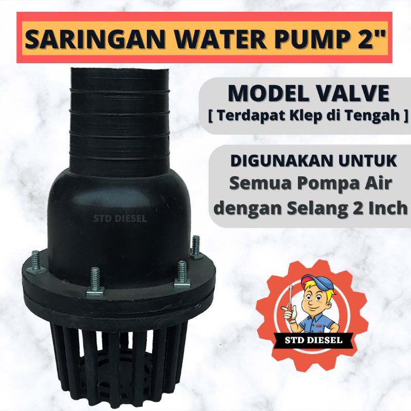 Jual SARANGAN WATER PUMP 2 INCH NS50 SNB50 SU50 SARINGAN FOOT KLEP ...