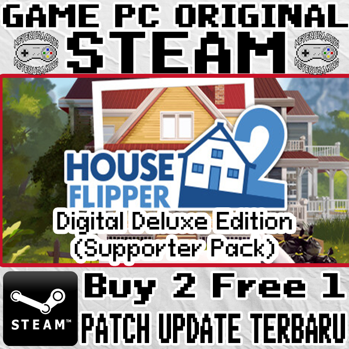Jual House Flipper 2 Digital Deluxe Edition (Supporter Pack) Game PC ...