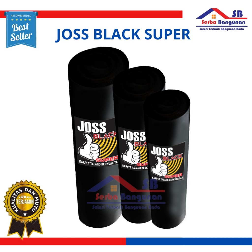 Jual Karpet Talang Hitam JOSS SUPER Lebar 60 cm per Meter | Shopee ...