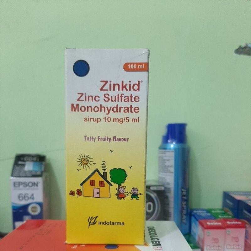 Jual zinkid zinc sulfate sirup 100ml | Shopee Indonesia