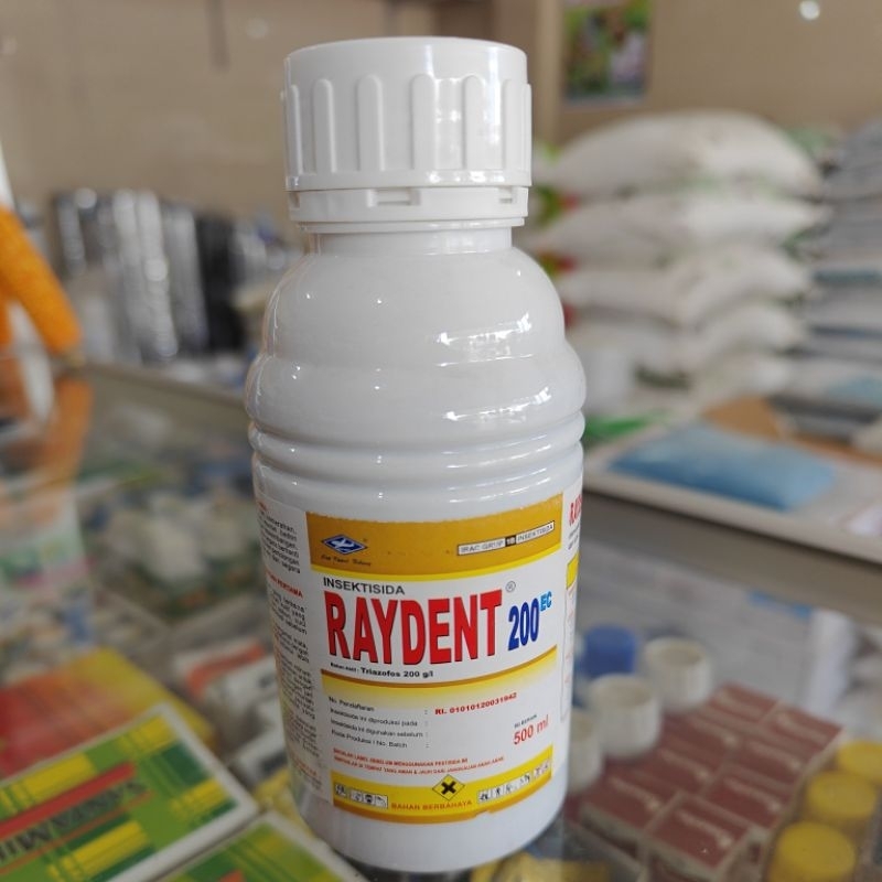Jual RAYDENT 200EC - 500 ML (Triazofos 200g/l) Insektisida | Shopee ...