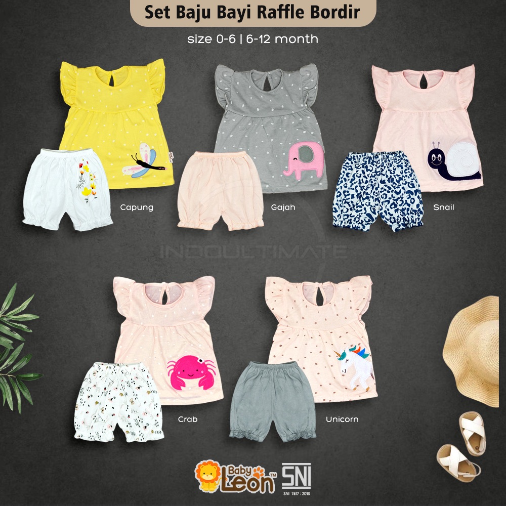 Jual BABYLEON Setelan Pakaian Bayi 0-2Th Playsuit Cotton Baju Ruffle ... Jual BABYLEON Setelan Pakaian Bayi 0-2Th Playsuit Cotton Baju Ruffle ...