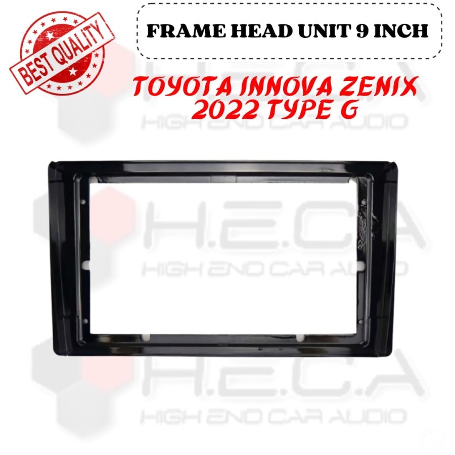 Jual Frame 9" Inch Toyota Innova Zenix 2022 2023 Type G Android Head ...