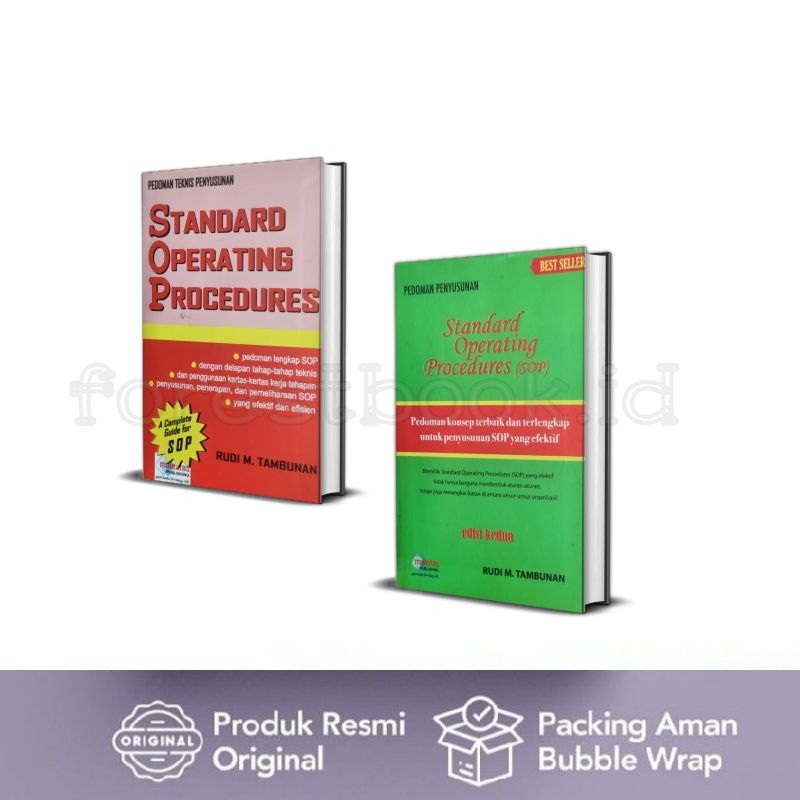 Jual Buku pedoman teknis penyusunan standard operating procedures - A complete guide for sop ...