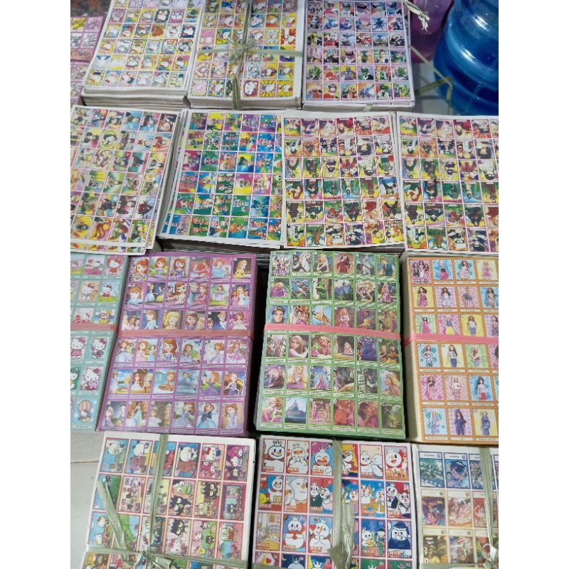 Jual paket kartu wayang 100lembar mix 5motif | Shopee Indonesia