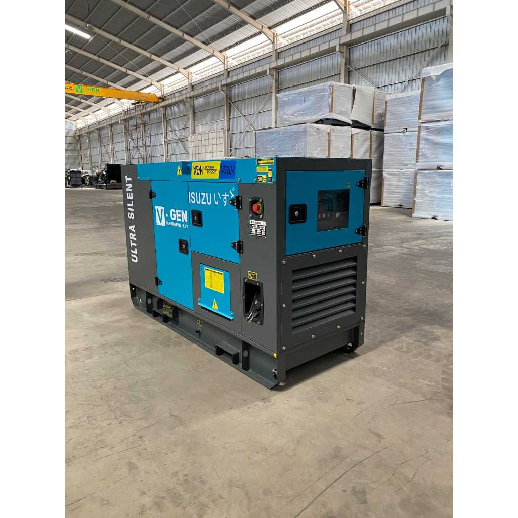 Jual Genset Silent Genset Diesel Solar Isuzu 20 KVA Japan Tech Ultra ...