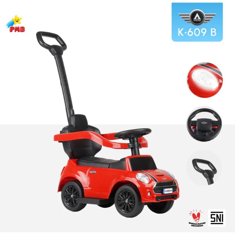 Jual Mainan Mobil Dorong/Tunggang/Tolocar Anak MORTEIN SERIES MINI ...