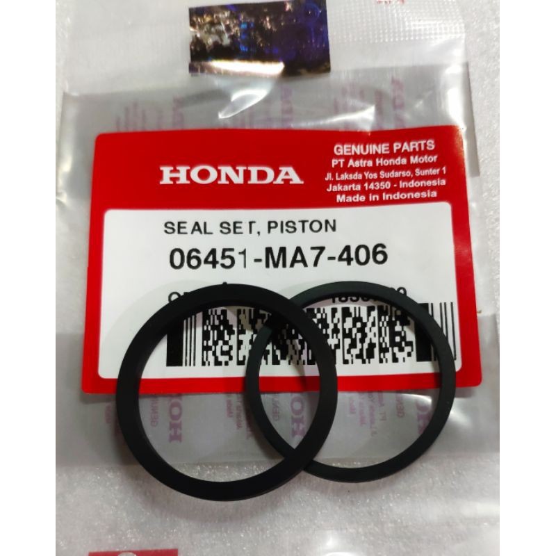 Jual 06451-MA7-406 Oil Oli Sil Seal Cakram Piston Supra Sonic CB CBR 150 Tiger Original ...
