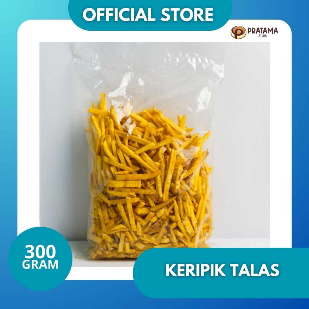 Jual [300 GRAM] STIK TALAS / KERIPIK TALAS | Shopee Indonesia