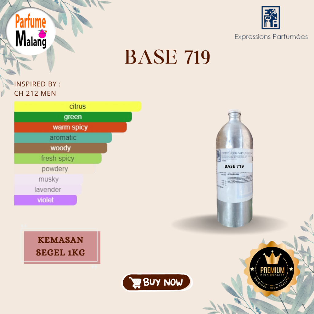 Jual BIBIT PARFUM EXPRESSION PARFUMEES KEMASAN SEGEL 1KG | BASE 719 ...