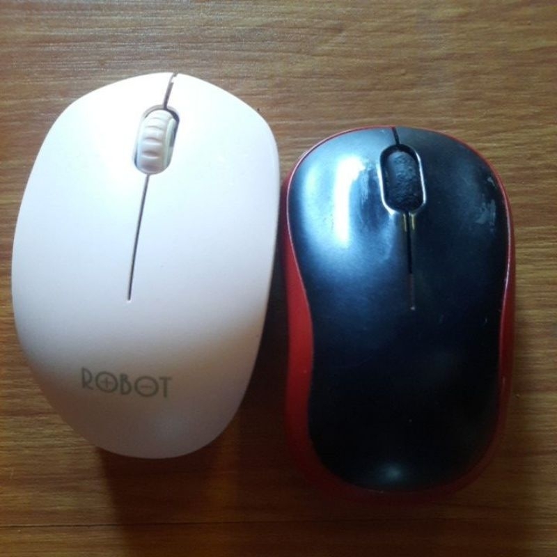 Jual Mouse Bluetooth/Wireless Logitech dan ROBOT - Mouse Bekas | Shopee ...