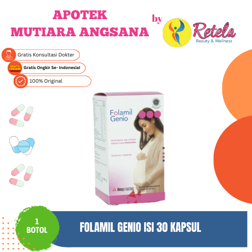 Jual Folamil Genio 30 Capsul | Shopee Indonesia
