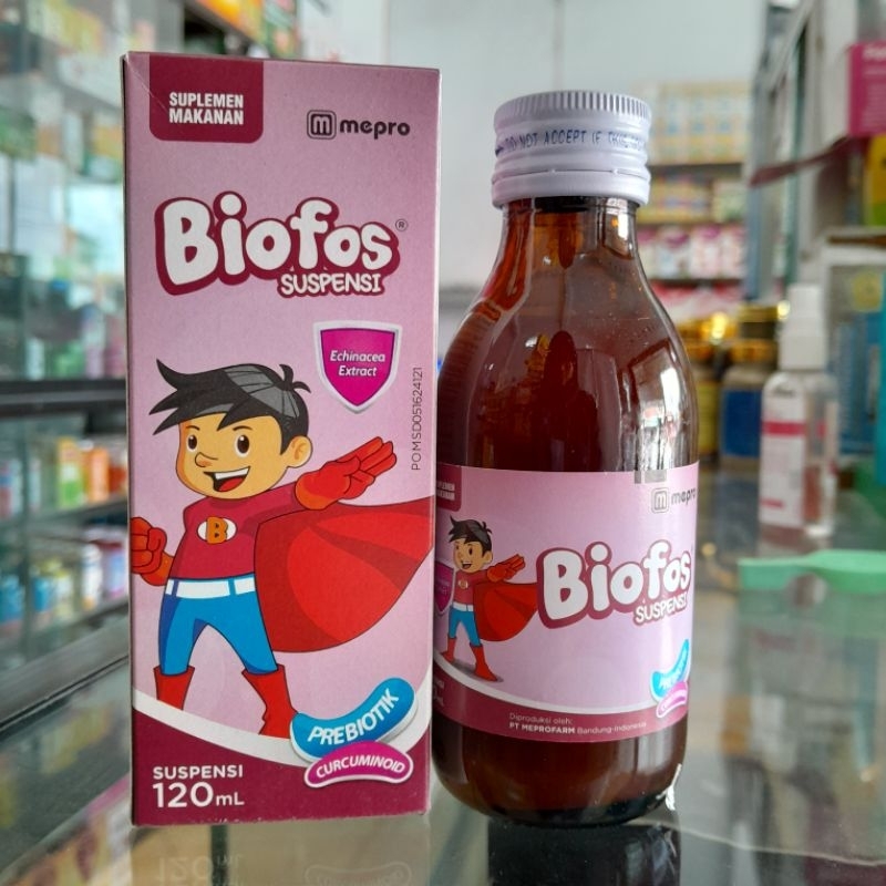 Jual BIOFOS SUSPENSI 120 ML II SIRUP UNTUK DAYA TAHAN TUBUH ANAK ...