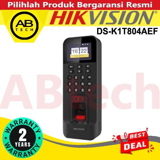 Jual HIKVISION DS-K1T804AEF - Access Control Door Fingerprint | Shopee ...