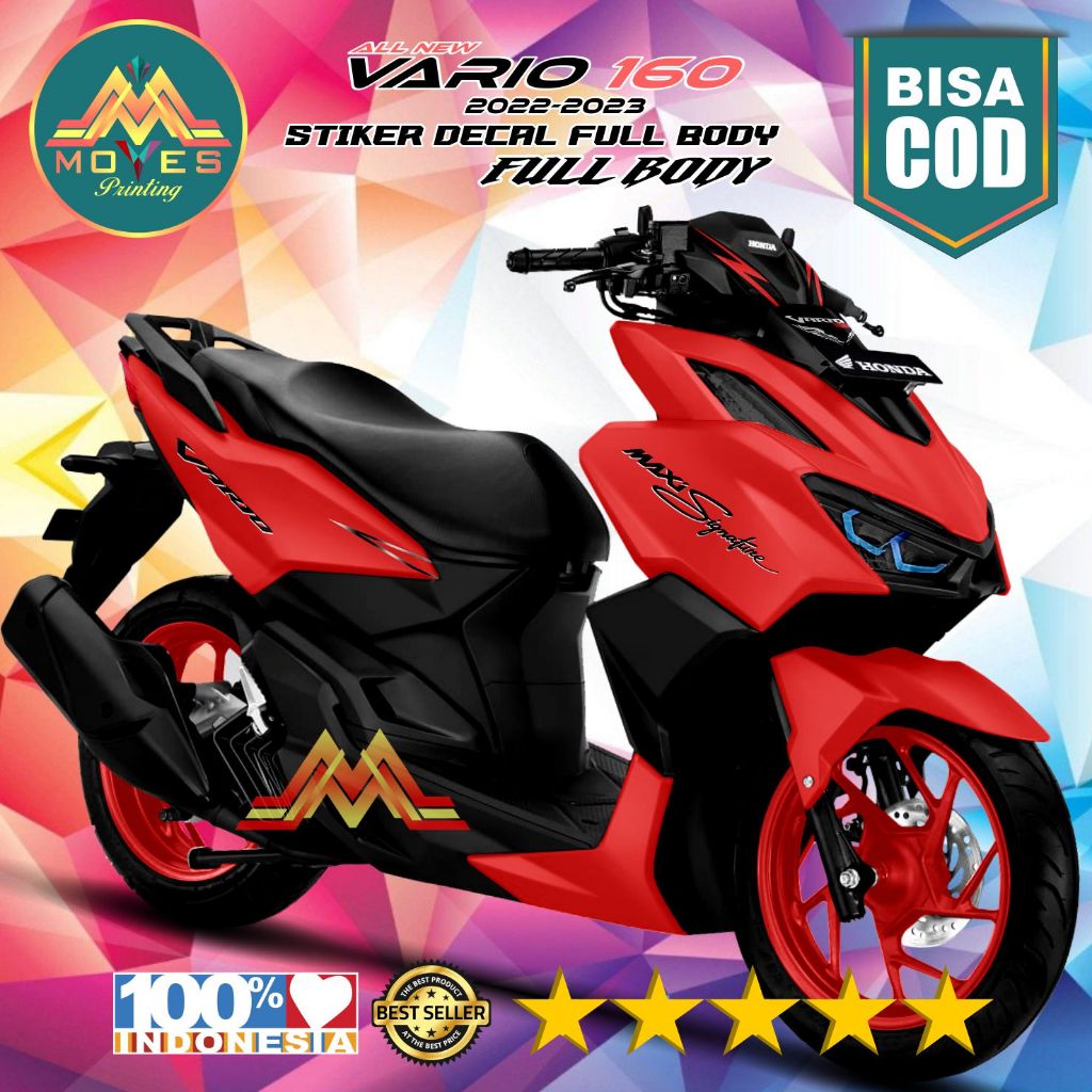Jual Decal Fullbody Vario 160 Variasi Simple Skotlet Vario 160 2023 ...