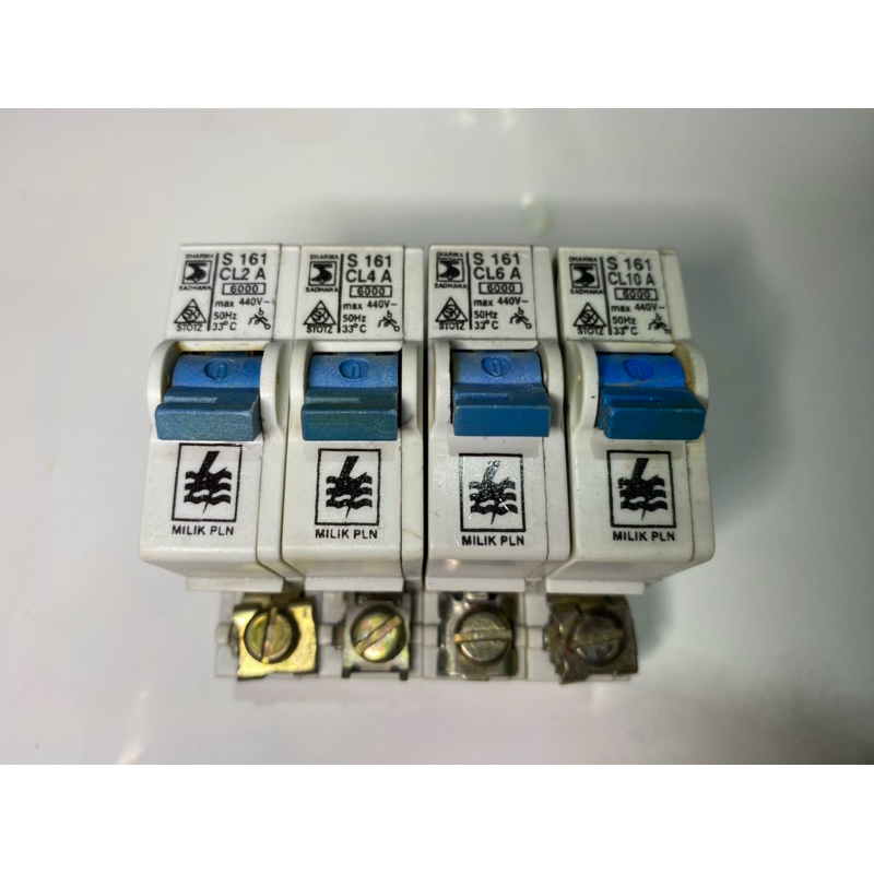 Jual MCB PLN BBC S 161 CL 2A , CL 4A , CL 6A , CL 10A ORIGINAL barang ...