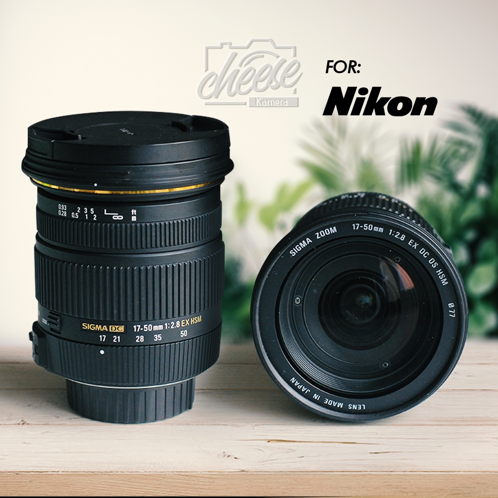 Jual LENSA SIGMA 17-50MM F2.8 EX HSM WIDE FOR NIKON MULUS GOOD ...