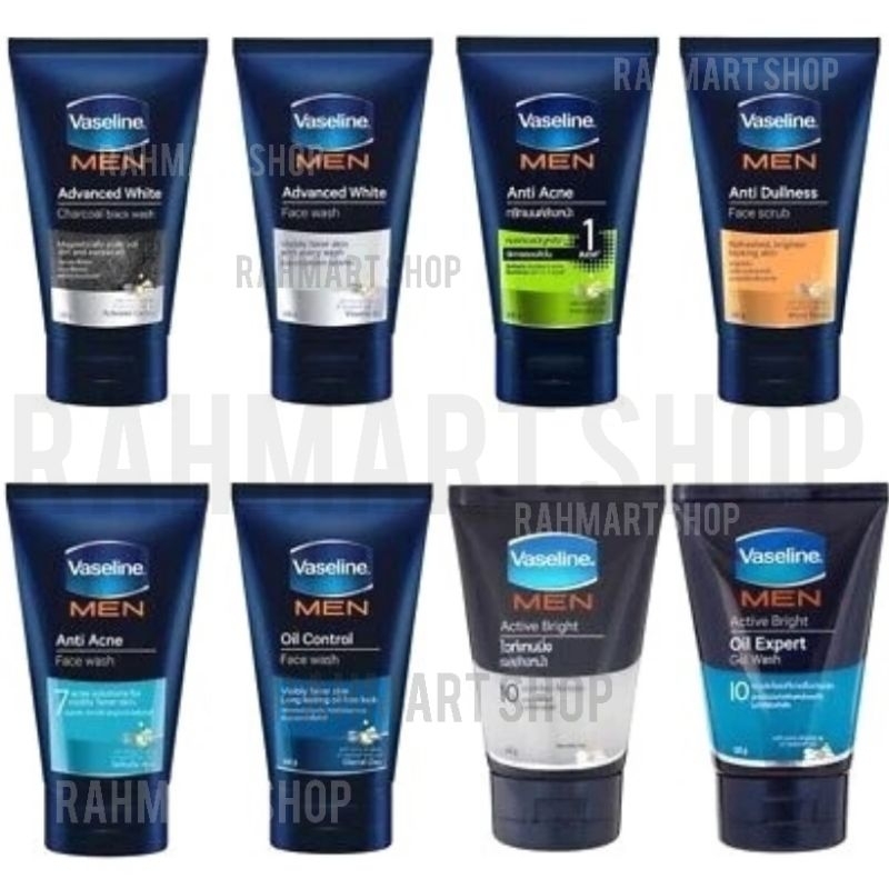 Jual VASELINE MEN Oil Control Face Wash 100gr - Anti Dullness - Oil ...