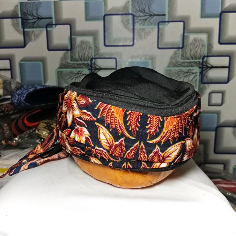 Jual Peci batik Blangkon batik Sling imamah jogo kupluk kopiah ...