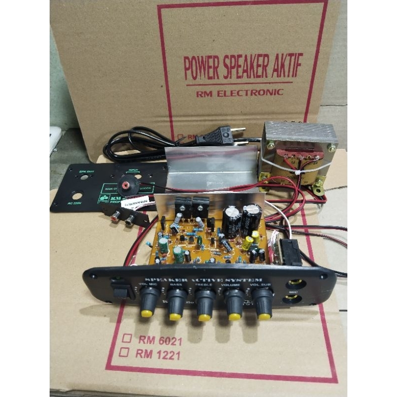Jual Kit Power spiker aktif mono plus Trafo 3 amper | Shopee Indonesia