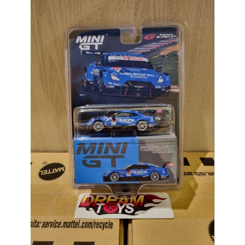 Jual Mini GT Blister Nissan R35 Calsonic 636 | Shopee Indonesia