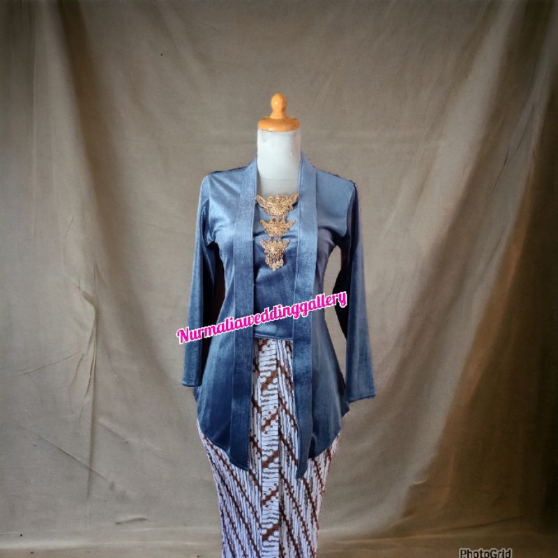 Jual Kebaya Bludru Kutu Baru Polos Termurah | Shopee Indonesia
