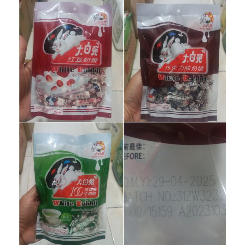 Jual White Rabbit Permen Susu Aneka Rasa Baru 150g / Permen White ...