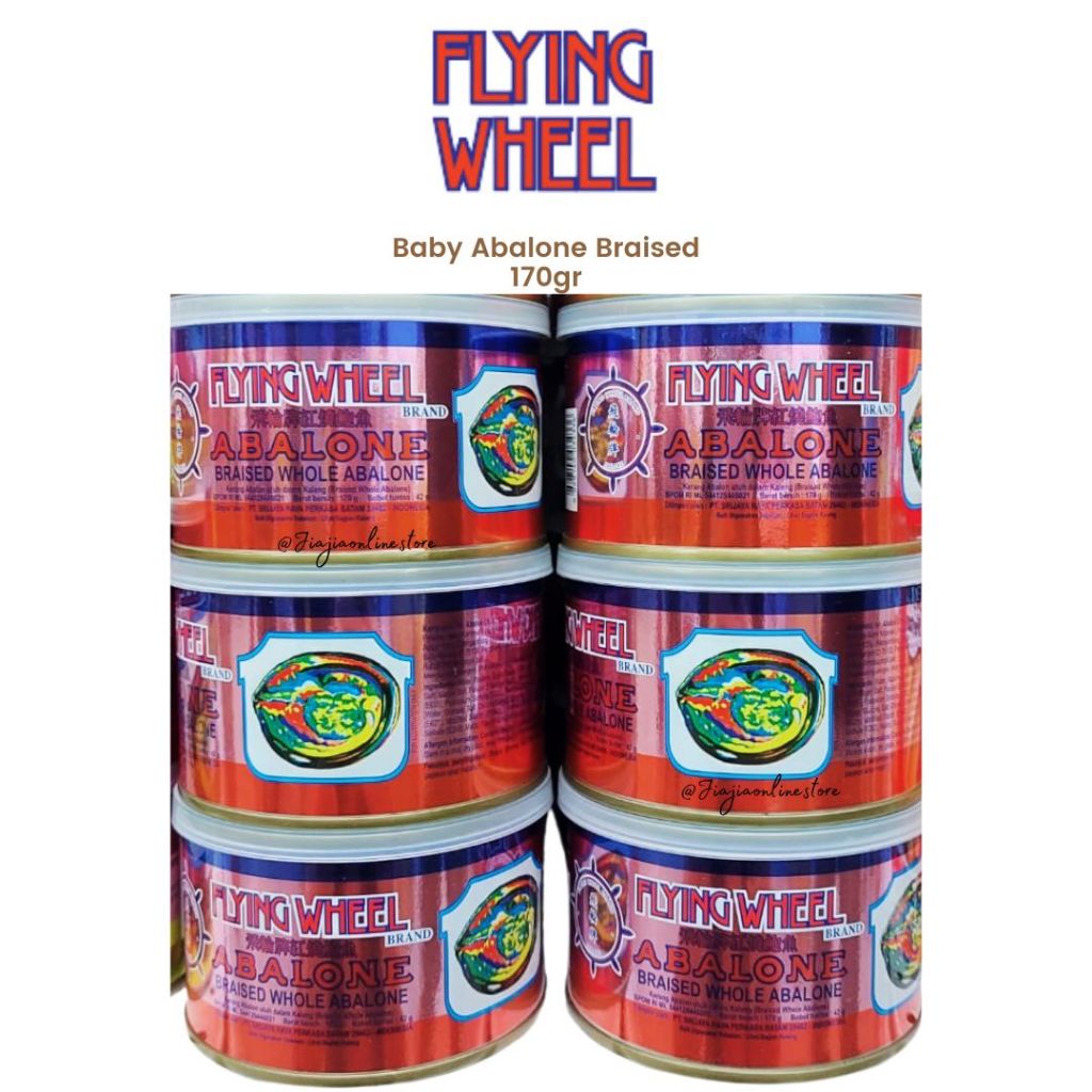 Jual Flying Wheel Abalone 170gr Abalone Braised | Shopee Indonesia