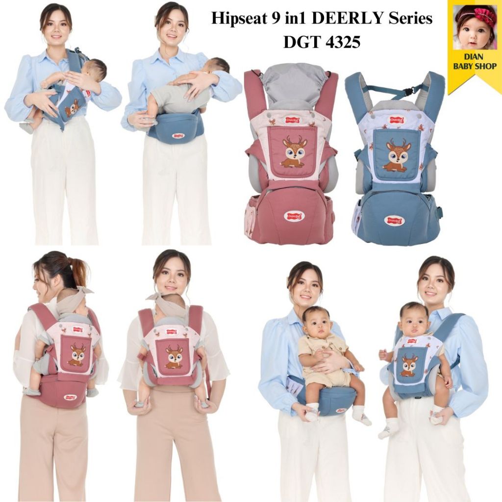 Jual DIALOGUE Baby | Hipseat + Baby Carrier 9 in1 ( FOXIE DGG 4152 ...