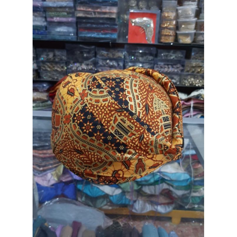 Jual Blankon Sunda Prada / Polos / Bakar | Shopee Indonesia