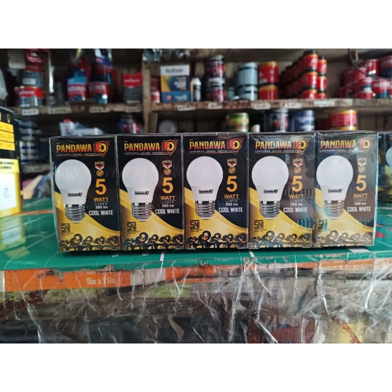 Jual LAMPU PANDAWA LED 5 WATT | Shopee Indonesia