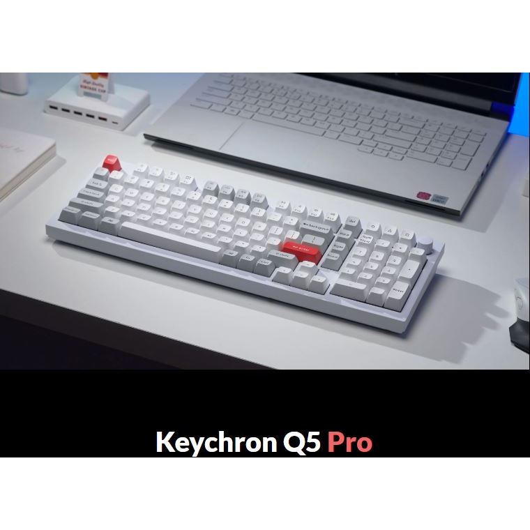 Jual Keychron Q5 Pro QMK Full Assembled Knob Wireless Custom Mechanical ...