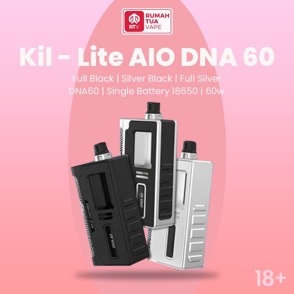 Jual KIL-LITE AIO MOD DNA 60 SINGLE BATTERY 18650 | Shopee Indonesia
