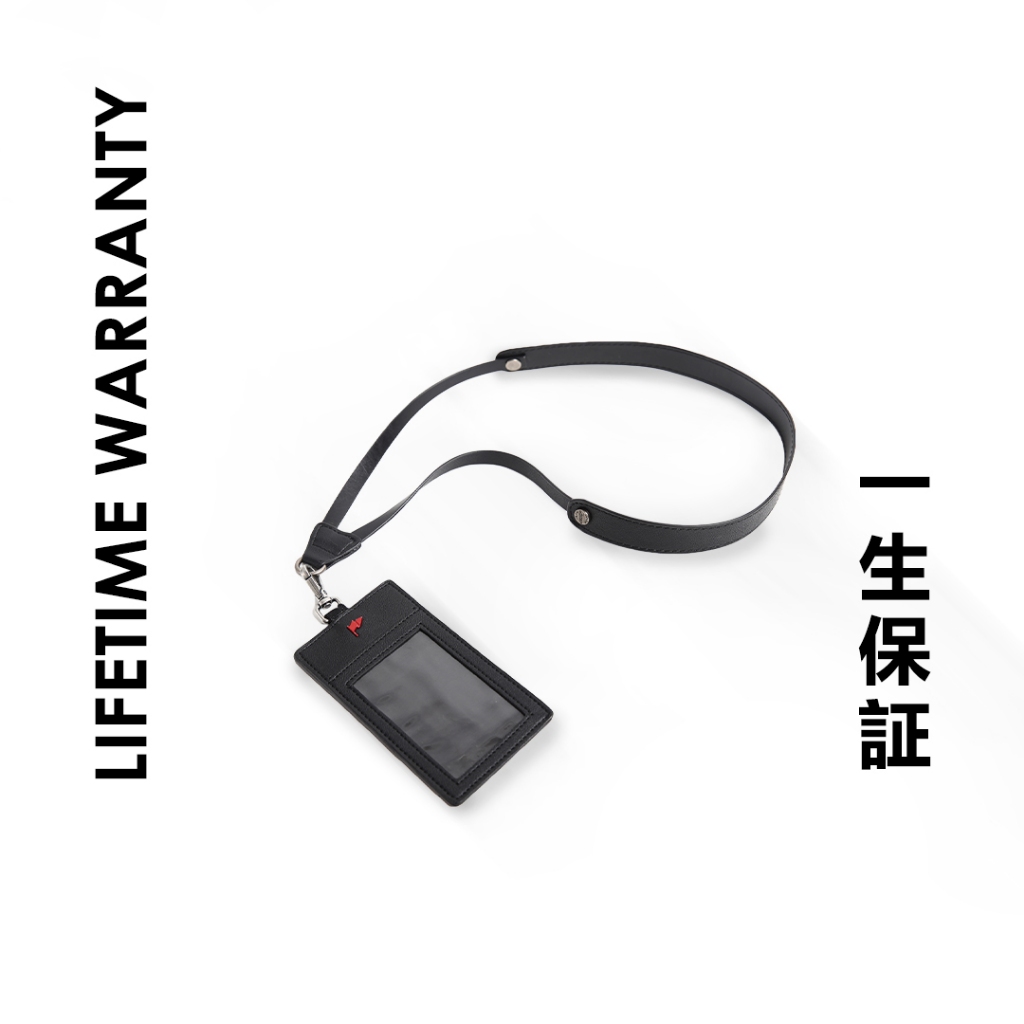 Jual TFG - Lanyard 201 Black | ID Card Holder | Name Tag | Lifetime ...