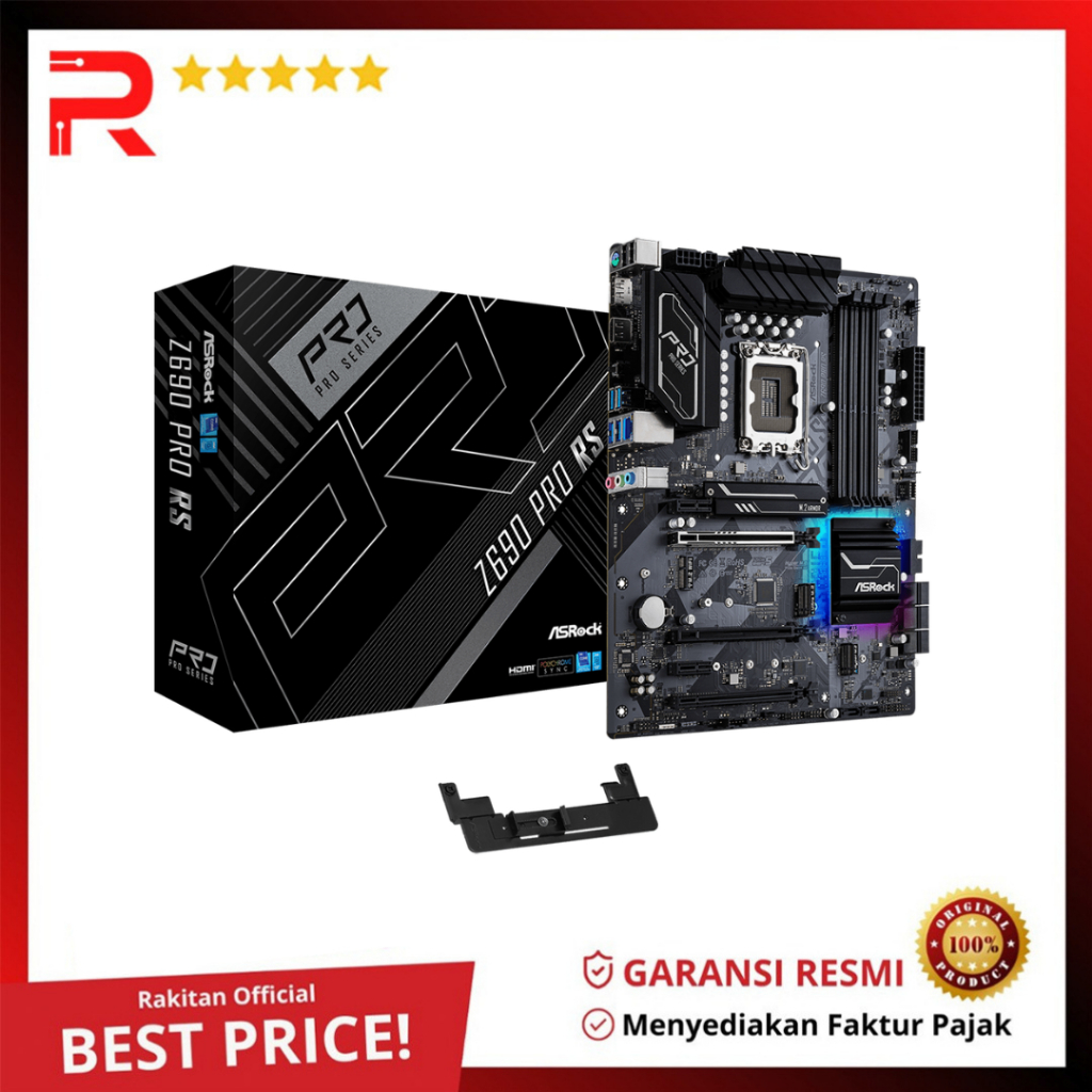 Jual Motherboard ASRock Z690 Pro RS (LGA1700, Z690, DDR4, USB3.2 Type-C ...