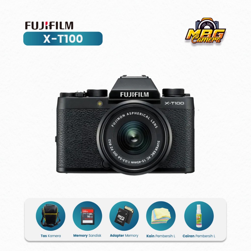 Jual MIROLES FUJIFILM XT100 LIKE NEW BANYAK BONUS BERGARANSI BUKAN CAMERA NIKON SONY EOS CANON ...