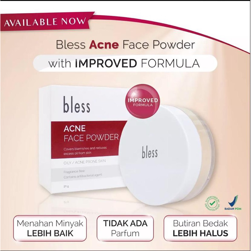 Jual Bless Acne Face Powder | Shopee Indonesia
