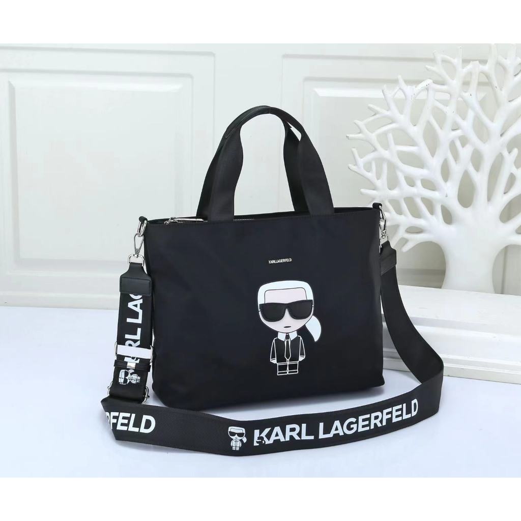 Jual TAS WANITA KARL TOTE TOTEBAG BAG NYLON NILON PARASUT | Shopee ...