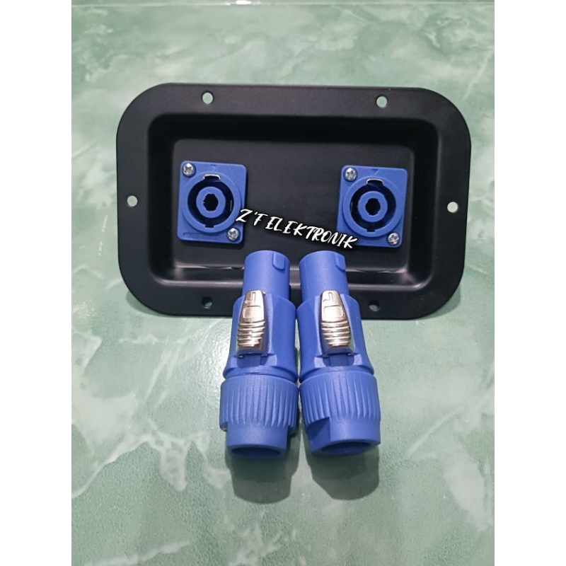 Jual PLAT SPICON DUDUK + SOCKET SPICON + JACK SPICON. 1 SET | Shopee ...