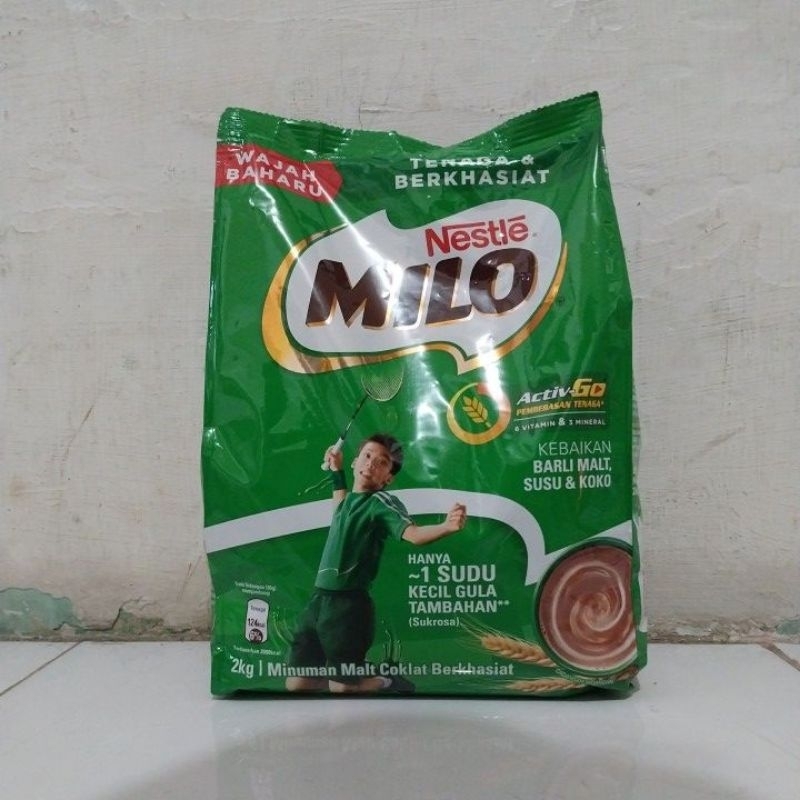 Jual milo bubuk active go 2kg malaysia | Shopee Indonesia