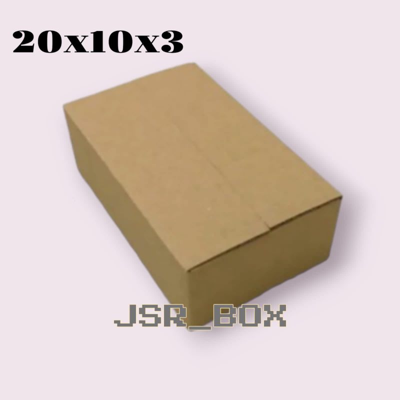 Jual kardus box packing 20x10x3 | Shopee Indonesia