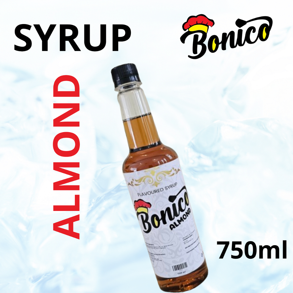 Jual ALMOND BONICO Premium Flavored Drink Syrups 750ml Sirup ALMON ...