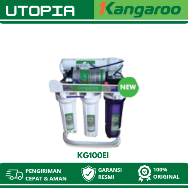 Jual Kangaroo Water Purifier KG100EI , Mesin RO 100 GPD / REVERSE ...