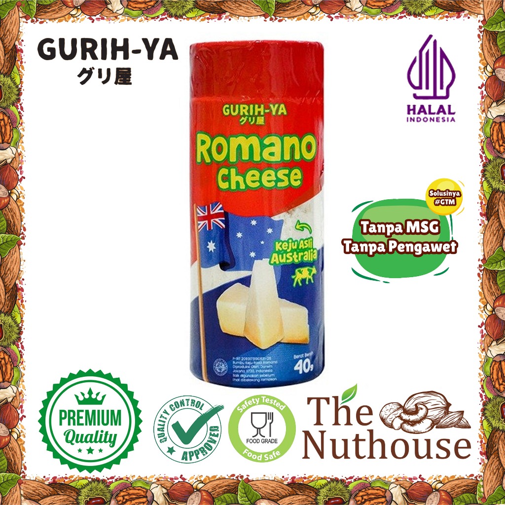Jual GURIH YA BOTOL Romano Cheese Powder Bottle / Bubuk Keju Botol 40gr ...