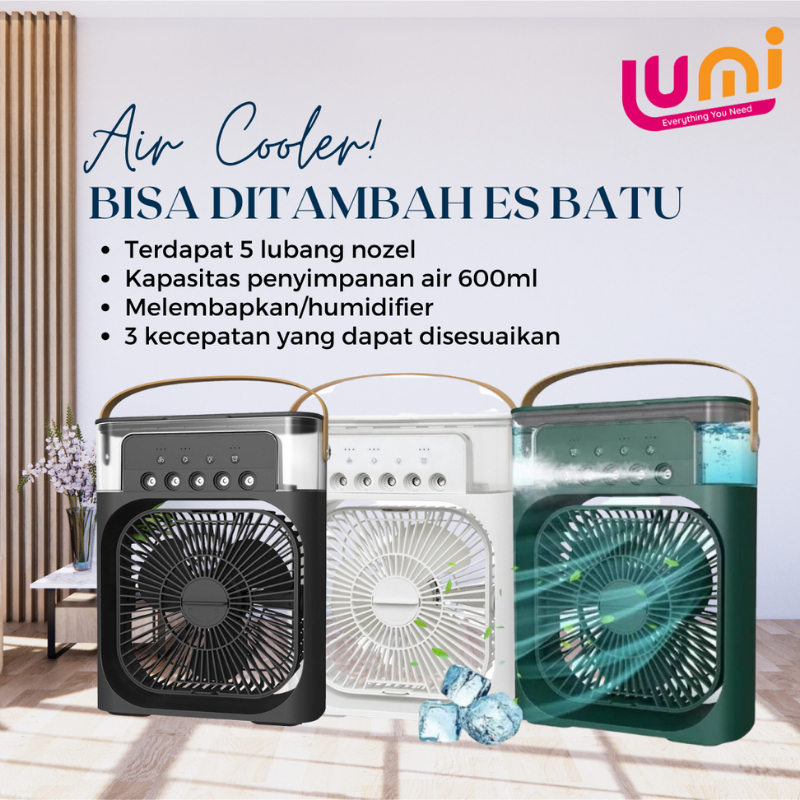 Jual Kipas Angin Pendingin Mini AC Portable Air Cooler Mobil dan Ruangan / AC mini portable plus ...